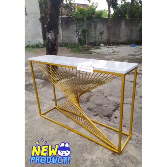 Jual MEJA FOYER MEJA CONSOLE BESI BOHEMIAN SCANDINAVIAN FURNITURE BESI ...