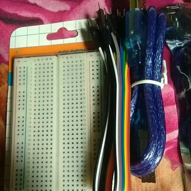 Mini Breadboard Project Board 400 Tie 85x55mm | Shopee Indonesia