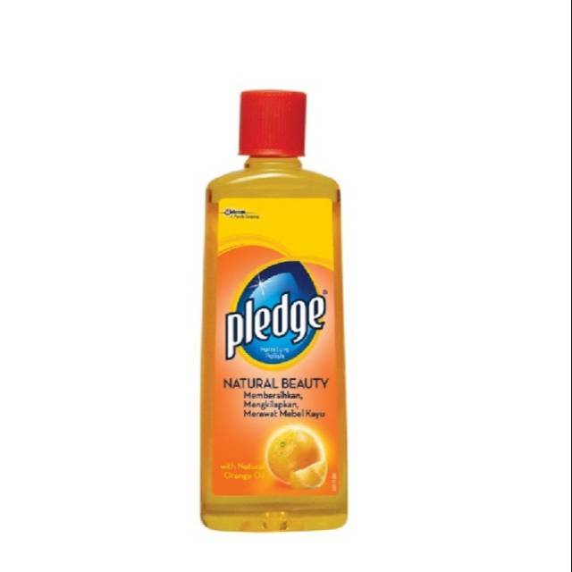 Jual Pledge Furniture Polish Natural Beauty Orange Oil Botol 170ml ...