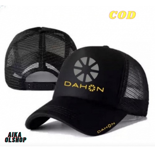 Jual Topi Jaring Trucker LOGO DAHON Gowes Bike II Topi Murah II Topi ...