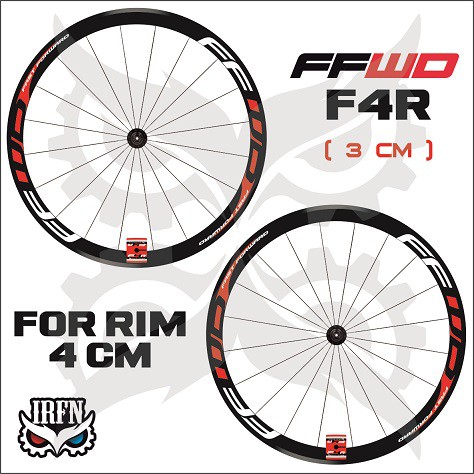 Jual Stiker Decal Rims FFWD F4R lebar 3cm | Shopee Indonesia