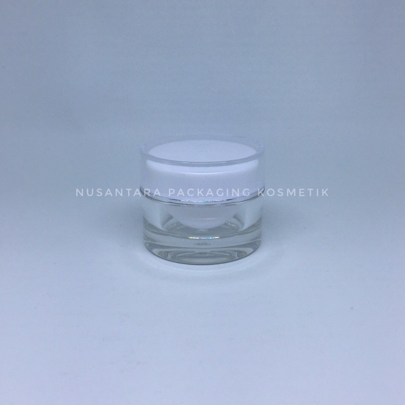 Jual Pot Acrylic 10gr Putih Transparant | Shopee Indonesia
