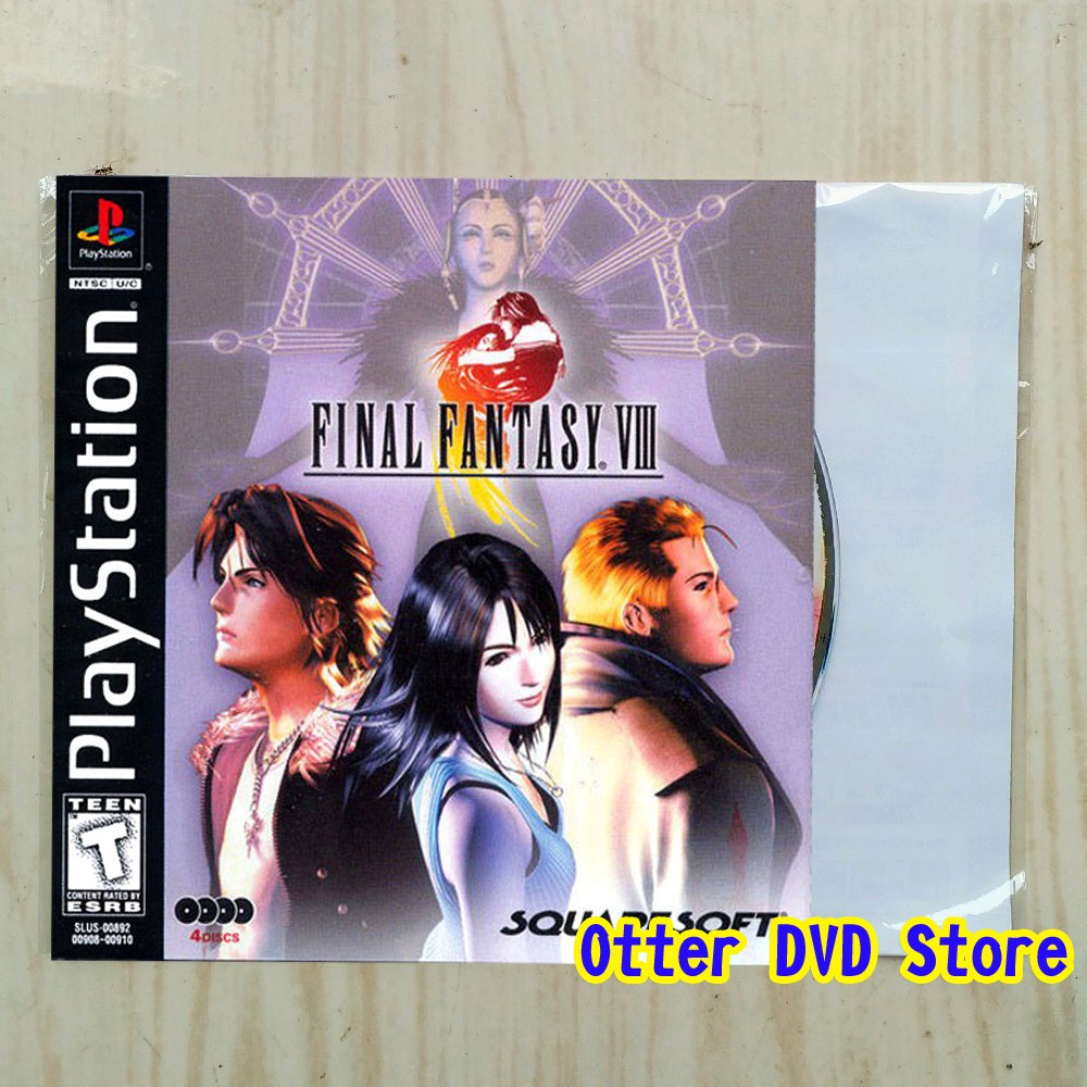 Jual Kaset CD Game Ps1 Ps 1 Final Fantasy 8 Final Fantasy VIII ( 2 Disc ...