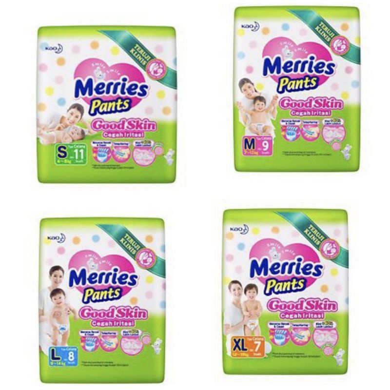 Jual POPOK MERRIES GOOD SKIN KEMASAN KECIL | Shopee Indonesia