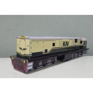 Jual DIY papercraft Kereta api Indonesia CC201 vintage Indonesia|Shopee ...