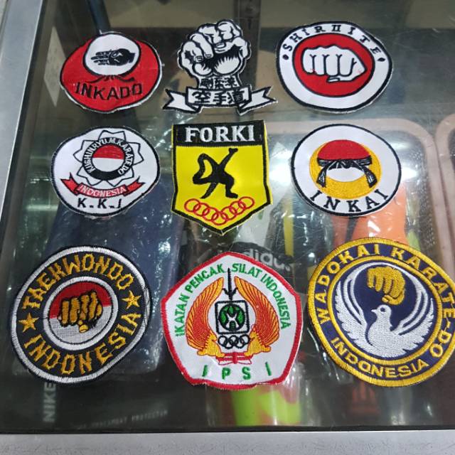 Jual Logo Karate Silat Taekwondo Taekondo Forki, Inkai, dll Indonesia ...