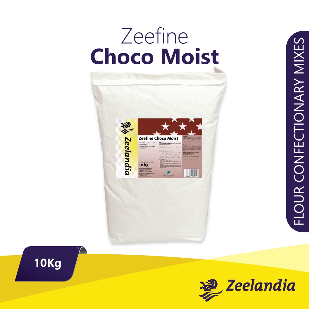 Jual Zeefine Choco Moist 10 Kg - Zeelandia - Premik Kue Chocolate ...