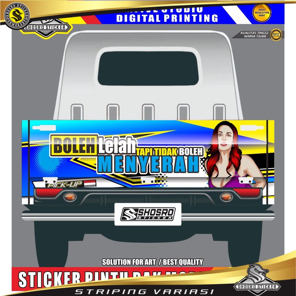 Jual STRIPING LIS POLET STICKER DECAL PINTU BELAKANG PICK UP SS DLL ... Jual STRIPING LIS POLET STICKER DECAL PINTU BELAKANG PICK UP SS DLL ...