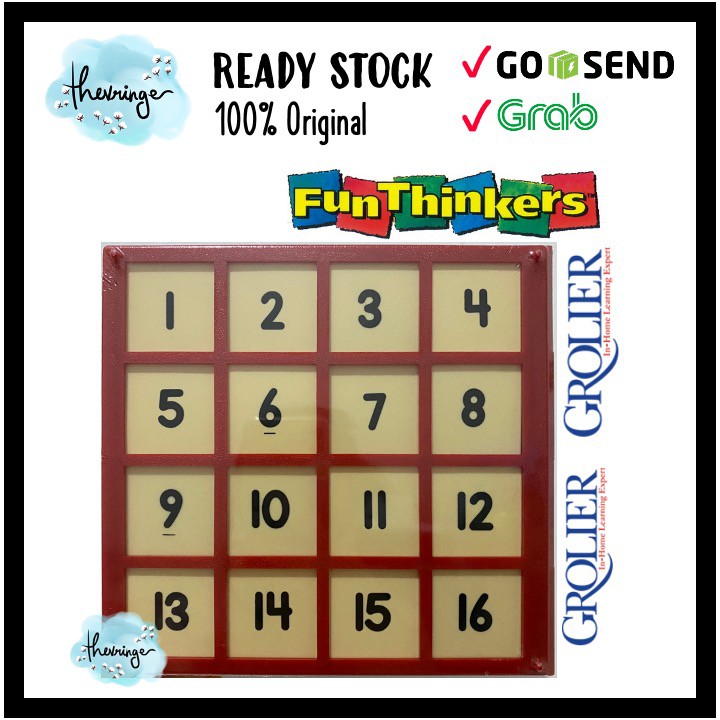 Alat Peraga Grolier Fun Thinkers | Shopee Indonesia