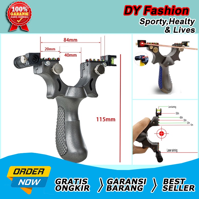 Jual Ketapel Slingshot Tactical Laser Sight SP587 katapel waterpass ...