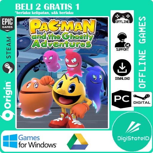 Jual Pac-Man and the Ghostly Adventures - Game PC | Shopee Indonesia