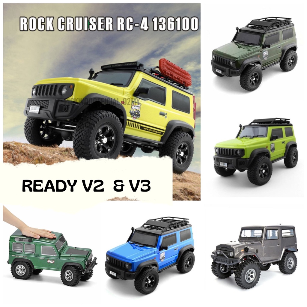 Jual RC Car Offroad HSP RGT 136100 V3 V2 RGT Jimny Rock Cruiser 1/10 ...