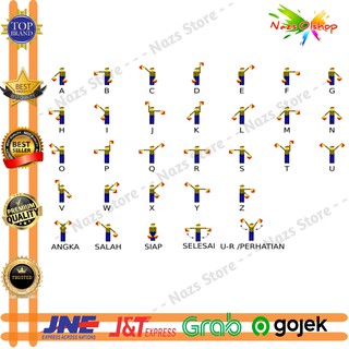 Bendera / Tongkat Semaphore / Semapur Pramuka | Shopee Indonesia