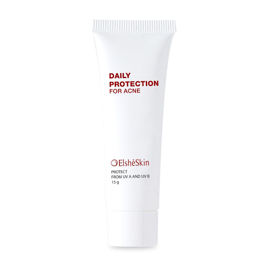 Elshe Skin ( ElsheSkin ) Daily Protection For Acne Skin - Sunscreen SPF ...