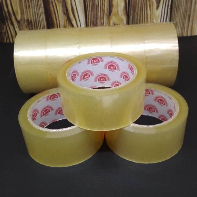 Jual Lakban Plastik Bening 90yard Indonesia|Shopee Indonesia