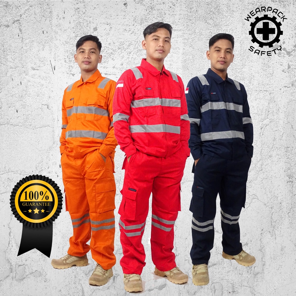 Jual Wearpack Safety Setelan/Set Wearpack Atasan | Shopee Indonesia