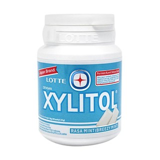 Jual Lotte Xylitol Permen Karet Bebas Gula isi 40 butir 58 gr Indonesia ...