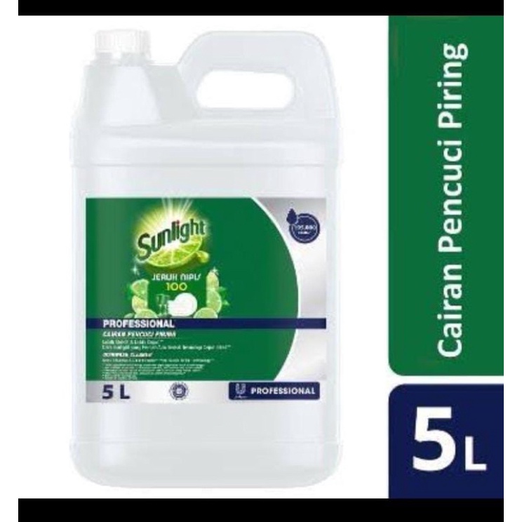 Jual Cairan pencuci piring Sunlight jeruk nipis 5Ltr | Shopee Indonesia