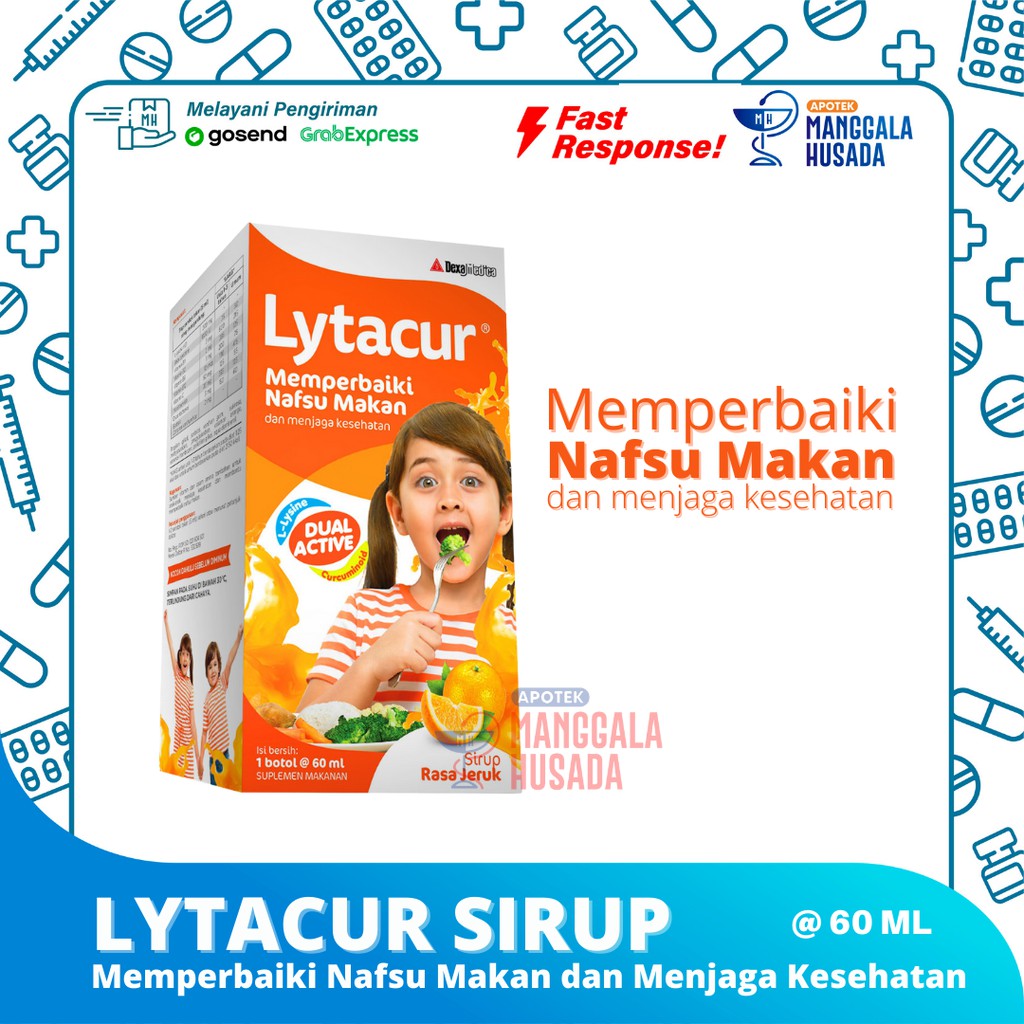 Jual LYTACUR SIRUP @ 60 ML | Shopee Indonesia
