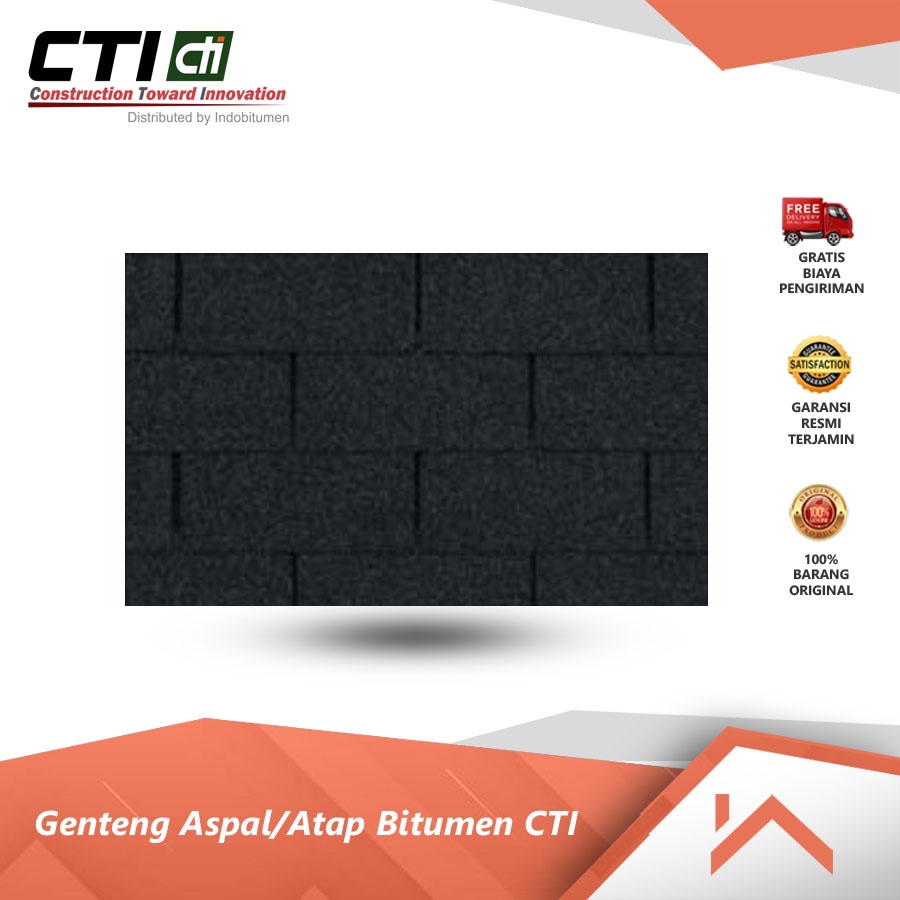 Jual Atap Bitumen CTI CT3 Black | Shopee Indonesia