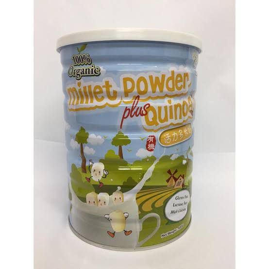 Jual Natural Blue Millet Powder Plus Quinoa 400g | Shopee Indonesia