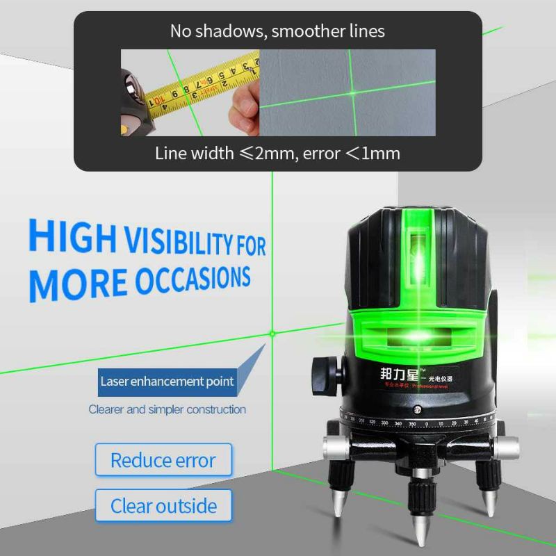 Jual New Waterpass Laser Digital Self Leveling Projector Green Laser 2 ...