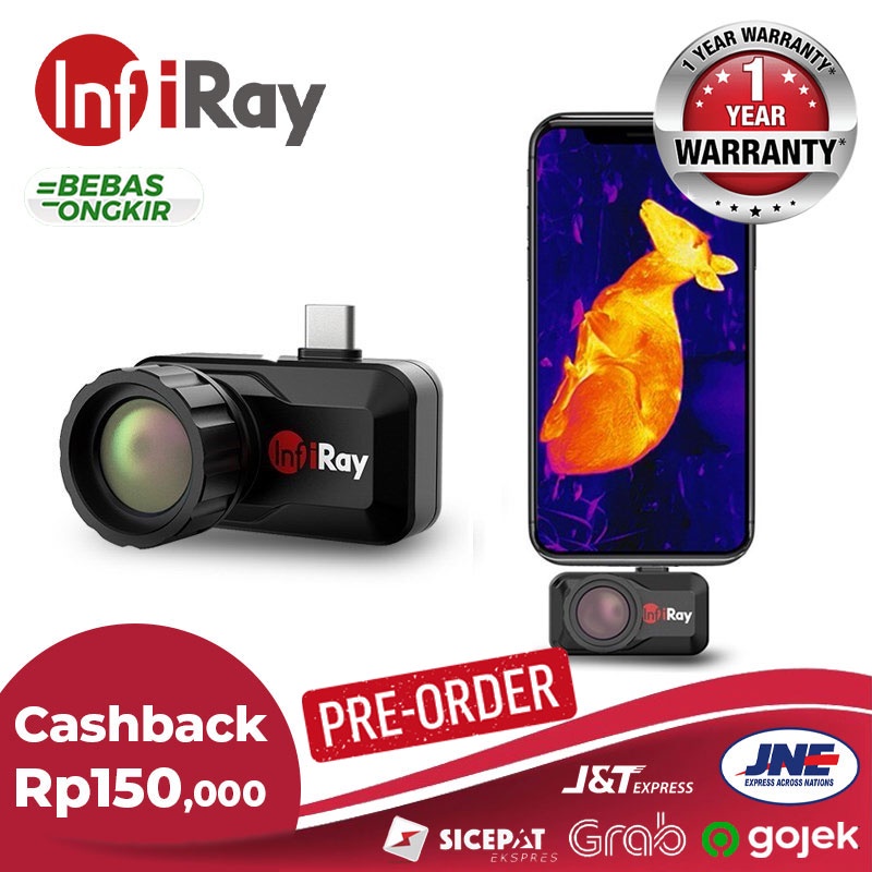 Jual InfiRay T3 Monocular Thermal Imaging Camera Infrared - Type C | Shopee Indonesia