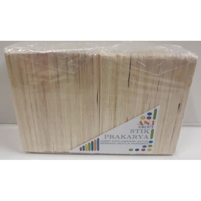 Jual Stik Es Cream Kayu Polos Putih ( PACK ) Indonesia|Shopee Indonesia
