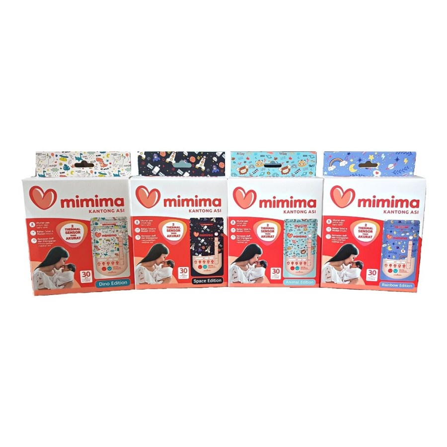 Jual Mimima Breastmilk Storage Kantong ASI 120ml | Shopee Indonesia