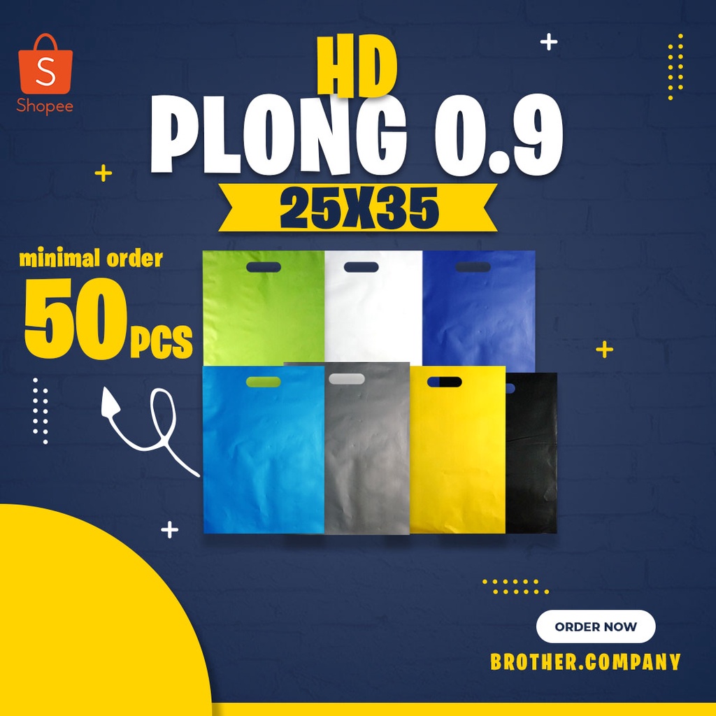 Jual Plastik Hd Plong 0.9 Hitam 25X35 CM (Min order 50 pcs),Packaging ...