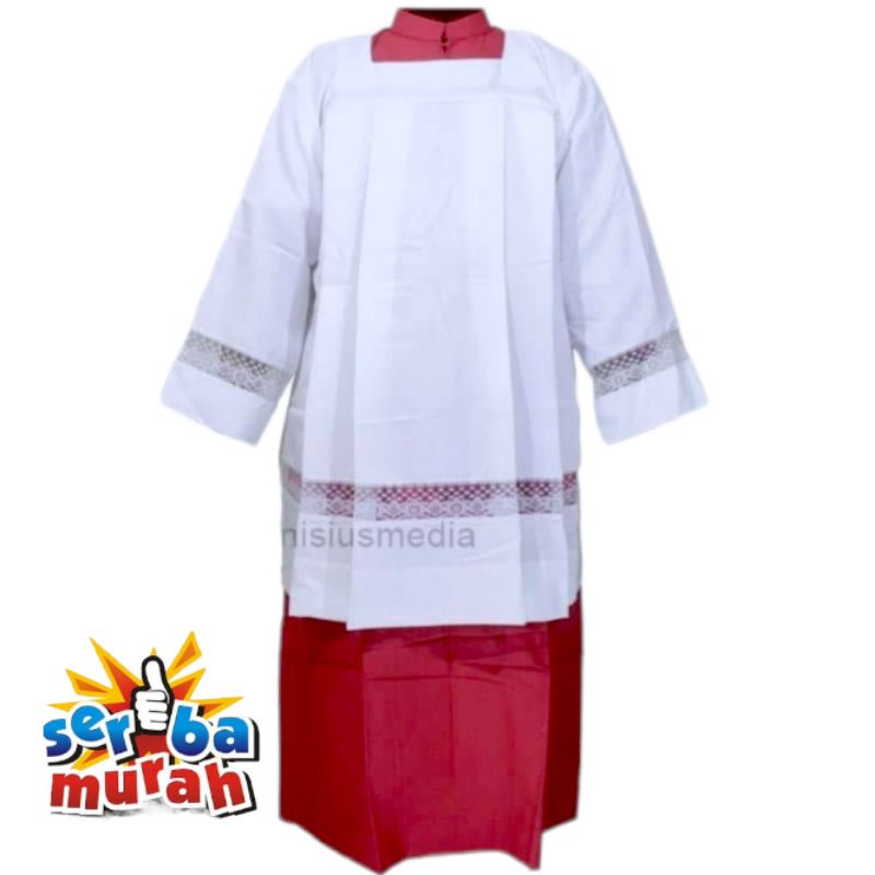 Jual JUBAH MISDINAR/BUSANA LITURGI KATOLIK/KASULA ROMO IMAM KATOLIK ...