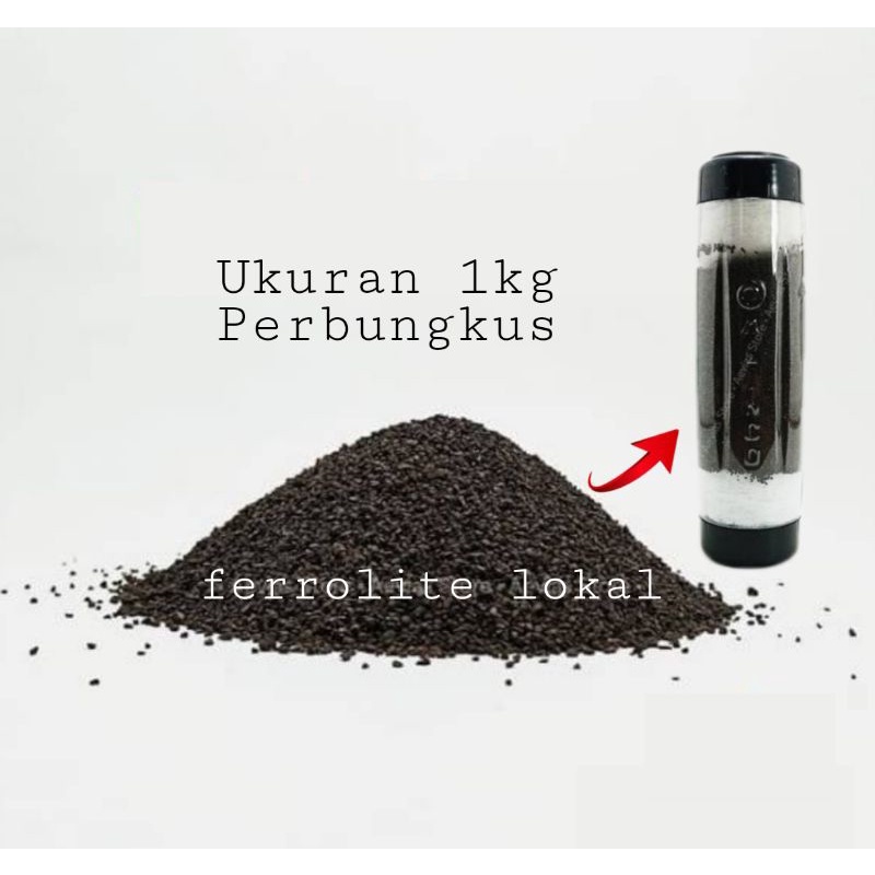 Jual Ferrolite Lokal Kualitas Super 1kg Pasir Media Penjernih Air ...