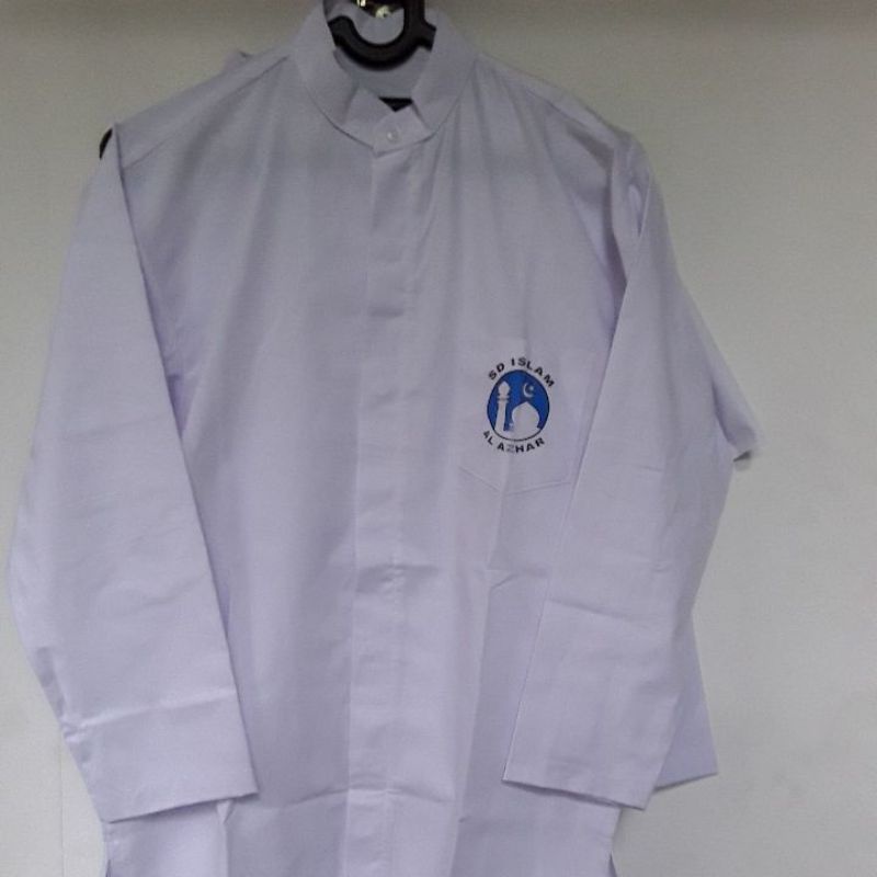 Jual Seragam sekolah Al Azhar koko laki laki SD atasan tanpa celana ...