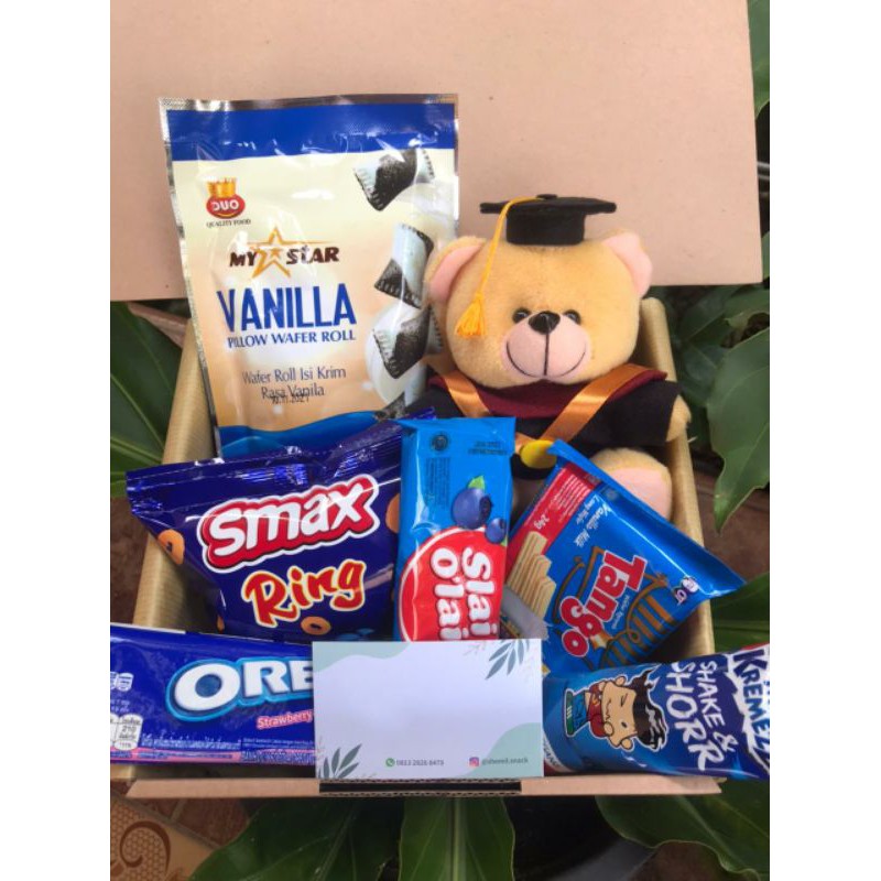 Jual SNACK BOX BIRU SNACK BOX WISUDA SNACK BOX BONEKA | Shopee Indonesia