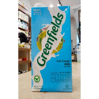 Jual Susu Greenfield Full Cream uht 1 liter / susu uht full cream green ...