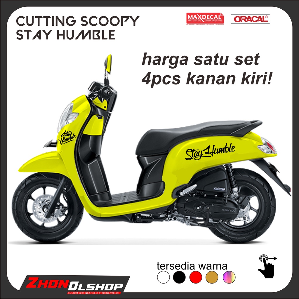 Jual stiker stay humble cutting sticker stay humble untuk all scoopy ... Jual stiker stay humble cutting sticker stay humble untuk all scoopy ...