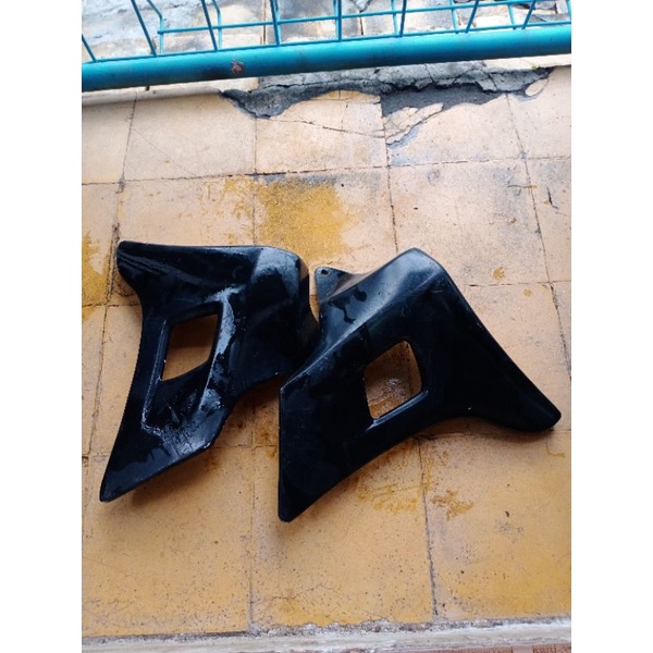 Jual Sayap tangki shroud tangki teng tank radiator ninja r ss 2 tak 150 ...