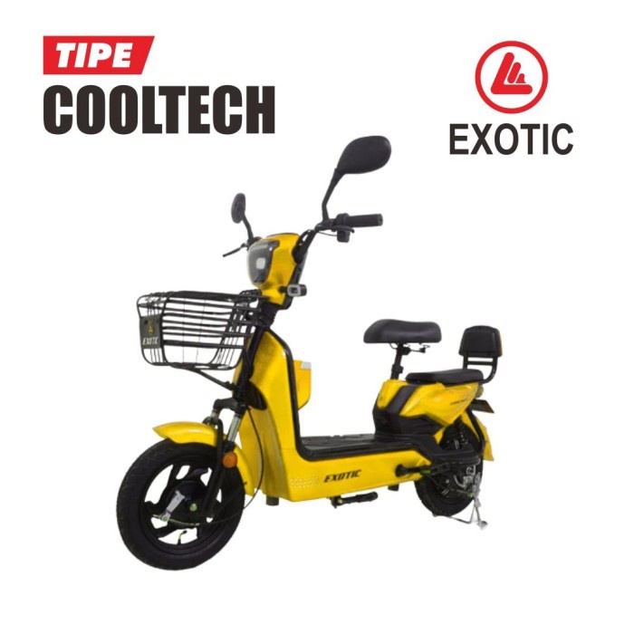 Jual SEPEDA LISTRIK EXOTIC COOLTECH 500 WATT | Shopee Indonesia
