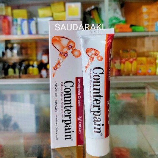COUNTERPAIN ANALGESIC CREAM 60 GR | Shopee Indonesia
