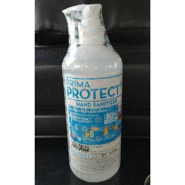 Jual Prima Protect + Hand Sanitizer 500ml kemasan pompa Indonesia ...