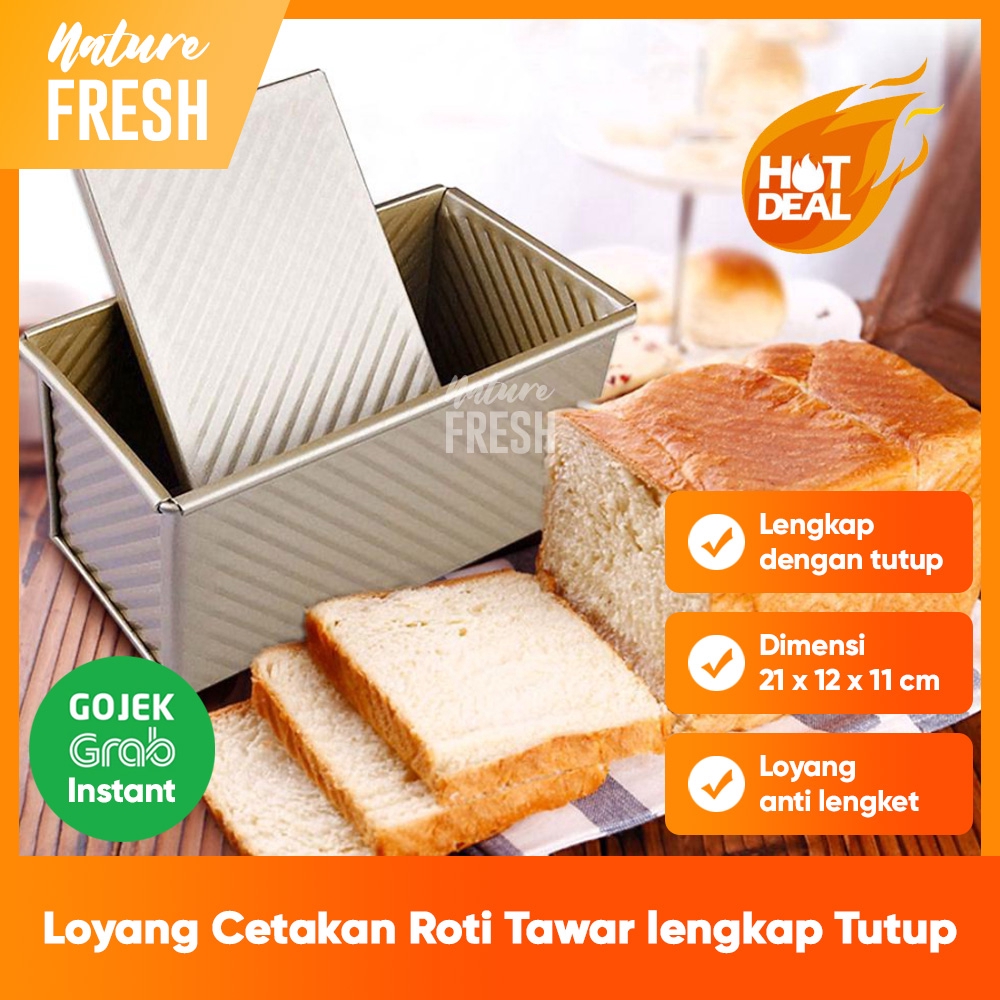 Jual Loyang Roti Tawar Cake Pan Bread loaf Pan Loyang Roti Sobek Loyang ...