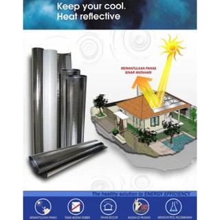 Jual Peredam Panas Atap / Insulasi Atap / Alumunium Foil Atap Woven ...