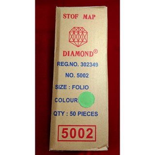 Jual Diamond 5002 Stof Map ( Biru / Merah / Hijau / Kuning ) - 50 Pcs ...