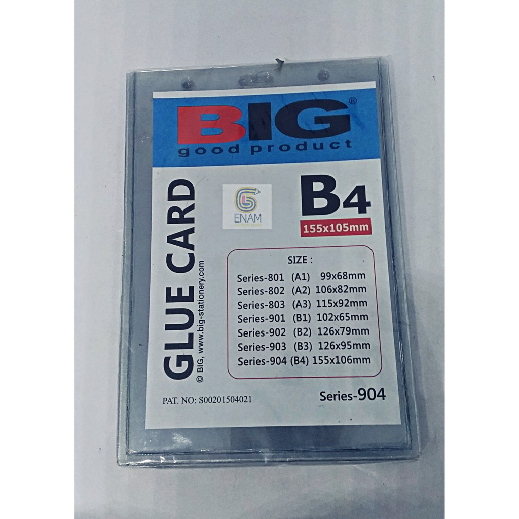 Jual 1 Pcs ID CARD BIG GLUE CARD B4 Indonesia|Shopee Indonesia