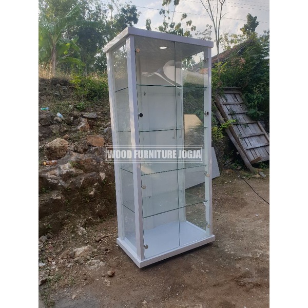 Jual Rak Pajang / Lemari Pajang / lemari display / lemari tas / rak tas ...