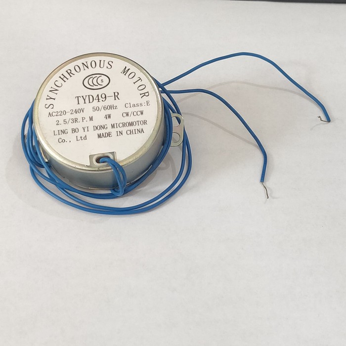 Jual motor AC synchronous TYD-49 2-3rpm 220V motor sync | Shopee Indonesia