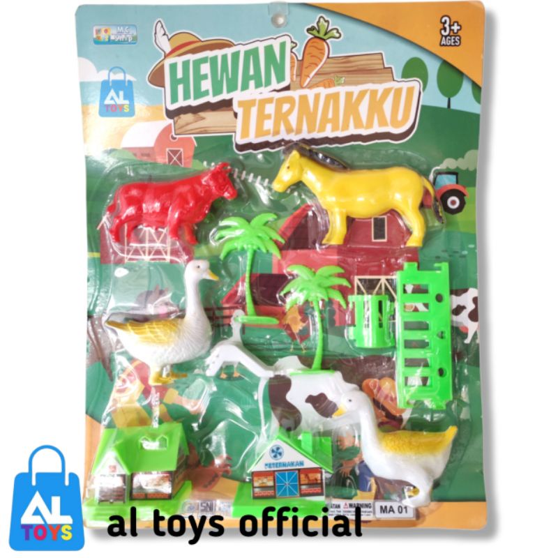Jual MAINAN ANIMAL HEWAN TERNAK MA01 | Shopee Indonesia