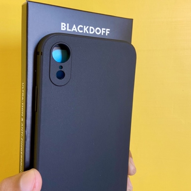 Jual Soft Case iPhone XR BLACKDOFF Model iPhone 12 Softcase Premium ...