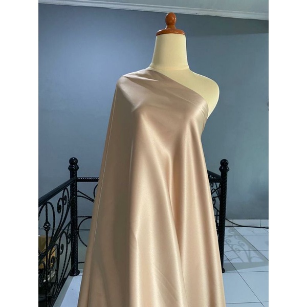 Jual Bahan Kain Furing Kebaya Satin Velvet Premium Grade A Warna ...