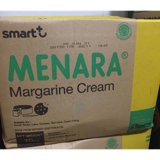 Jual Menara Margarin 15 Kg Mentega Simas Menara Khusus Gojek / Grab ...